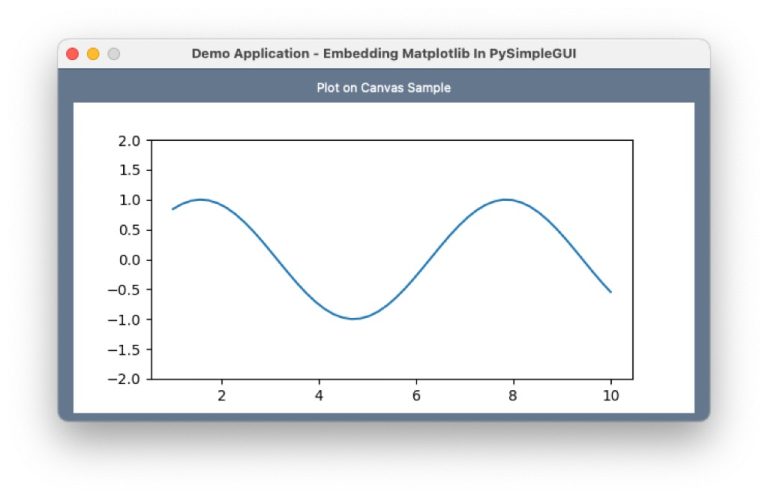 GUI内にMatplotlibのグラフを表示する(sg.Canvasを使用） – 芝浦技術研究所